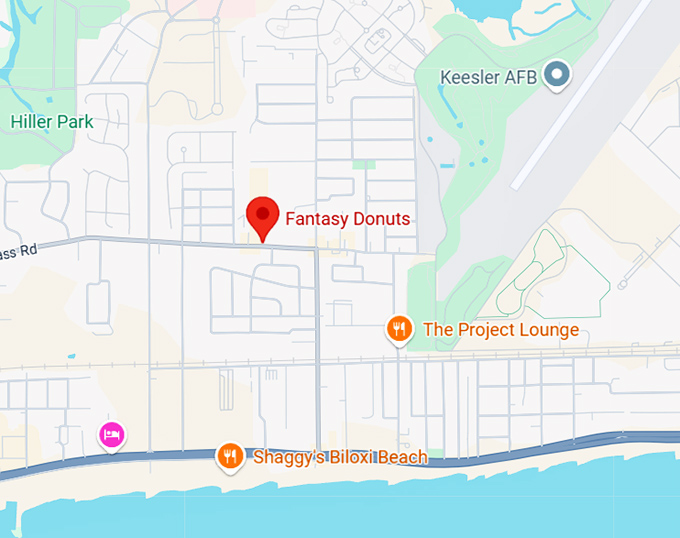 16. fantasy donuts map