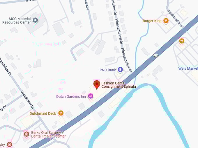 16. fashion cents consignment ephrata map