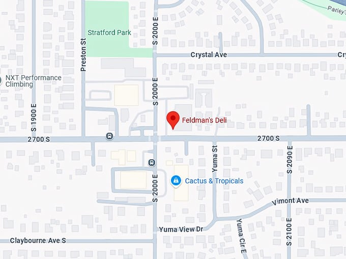 16. feldman's deli map