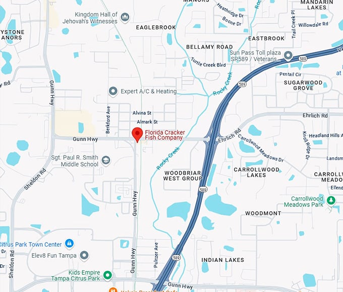 16. florida cracker fish company map