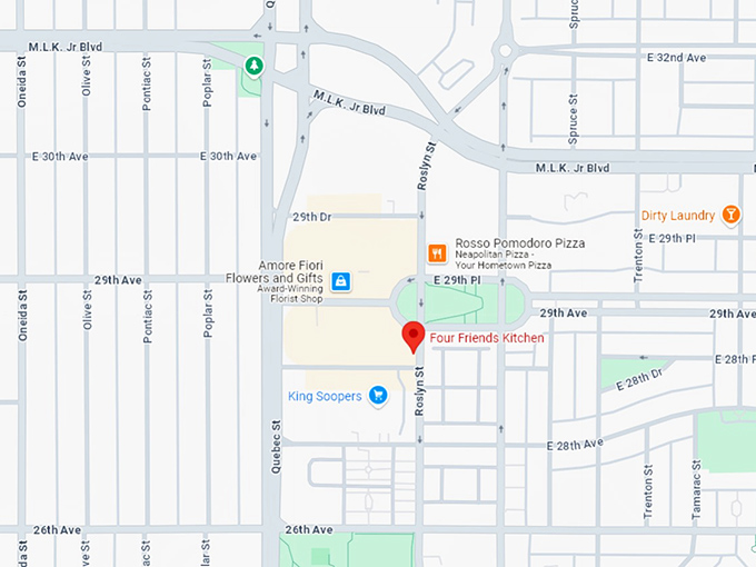 16. four friends kitchen map