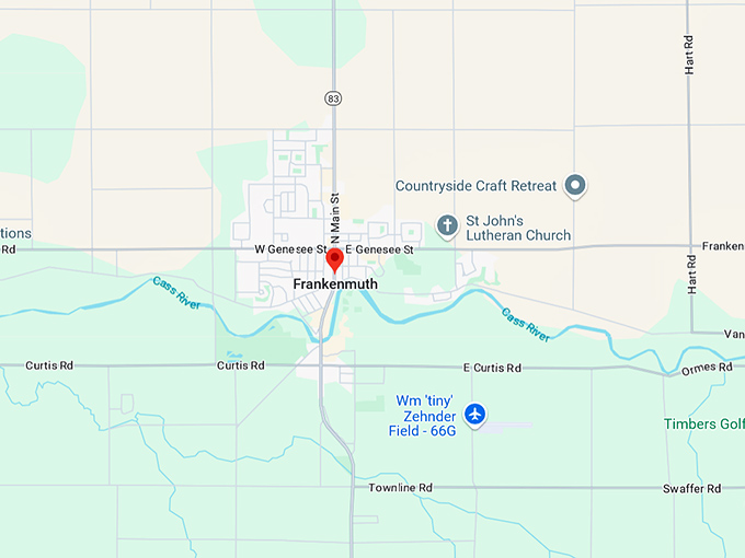 16. frankenmuth map