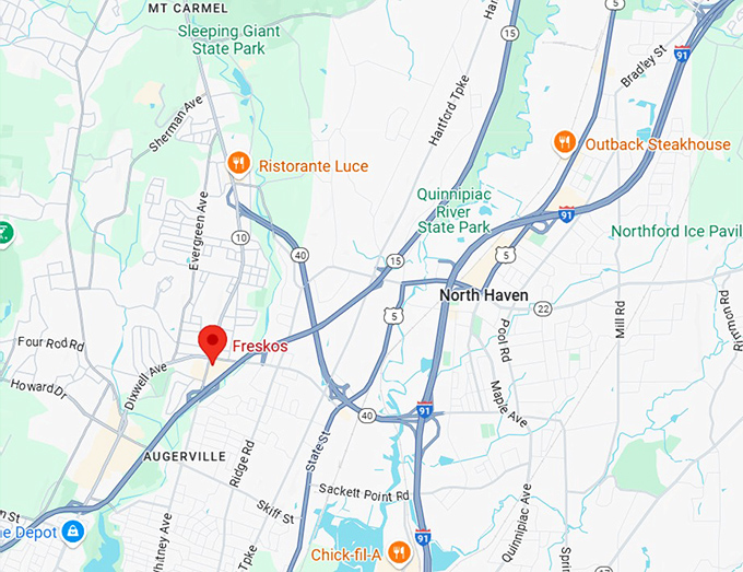 16. freskos greek style map