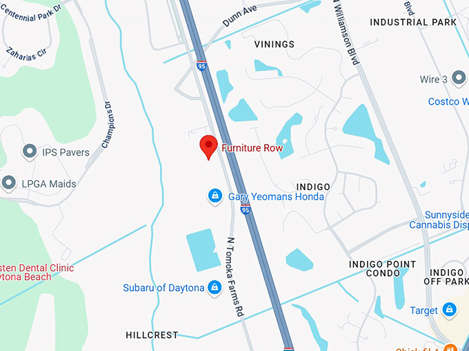 16. furniture row map