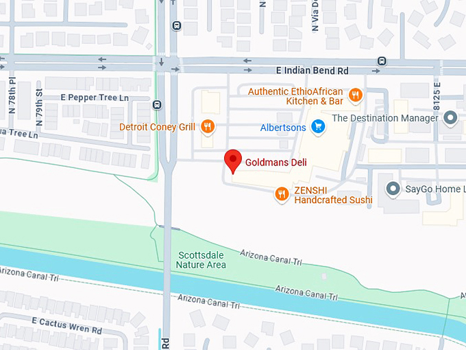 16. goldmans deli map