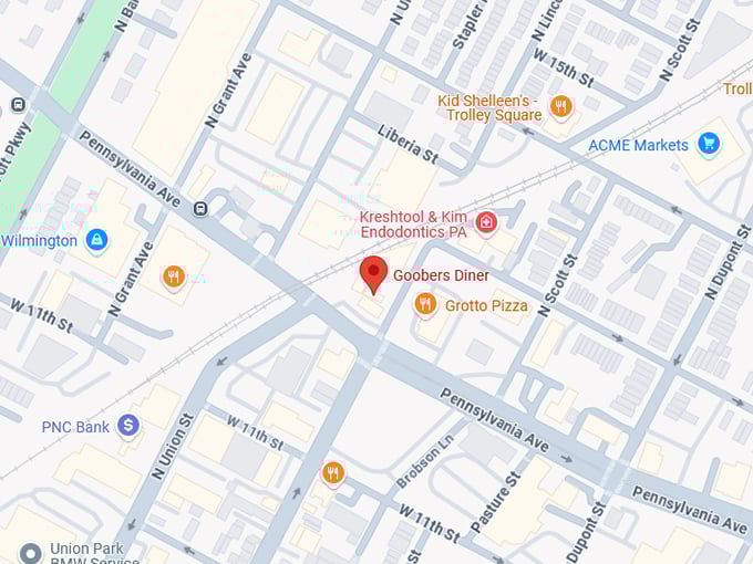 16. goobers diner map