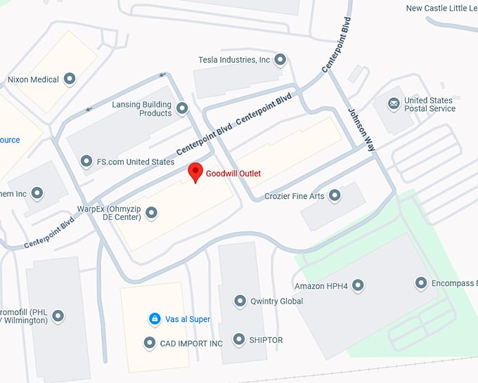 16. goodwill outlet map