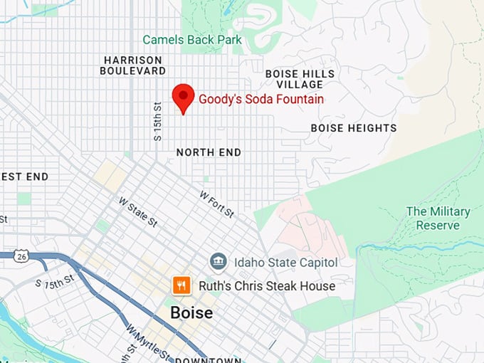 16. goody's soda fountain map