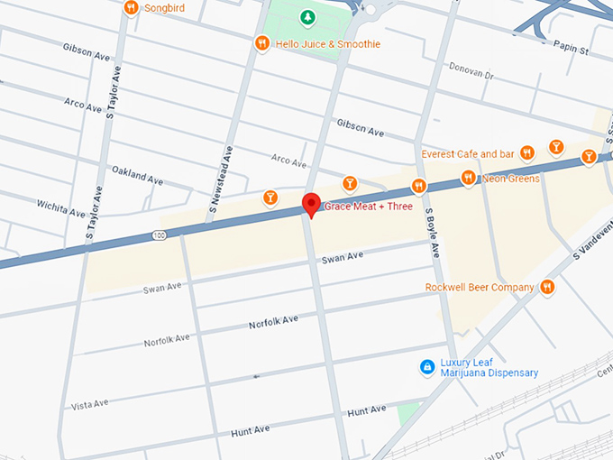 16. grace meat + three map