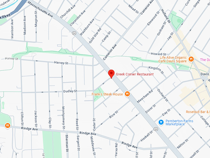 16. greek corner map