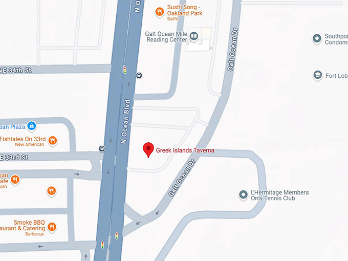 16. greek islands taverna map