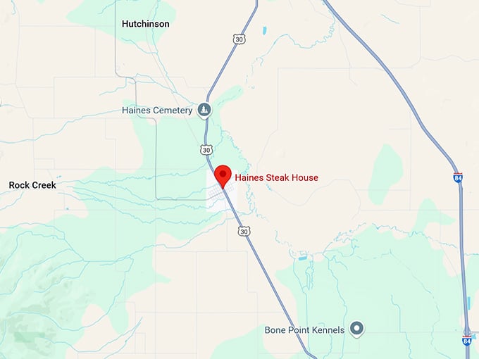 16. haines steak house map