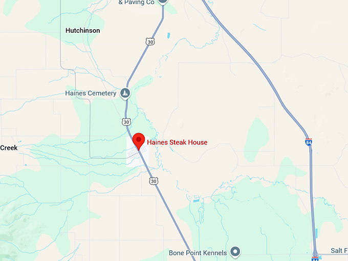 16. haines steak house map