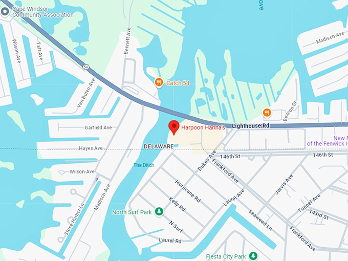 16. harpoon hanna's map