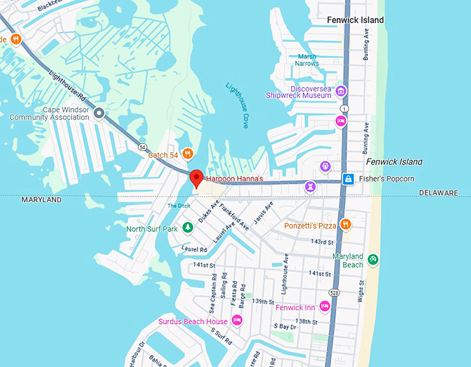 16. harpoon hanna's map