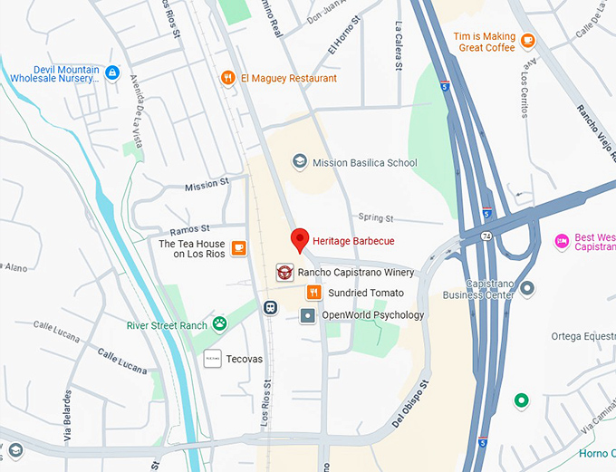 16. heritage barbecue map