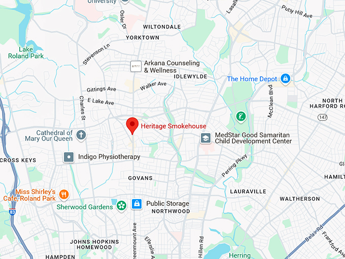 16. heritage smokehouse map