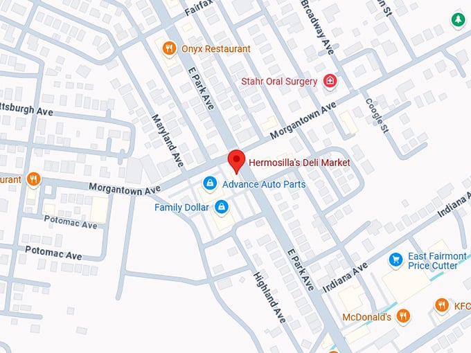 16. hermosilla's deli market map