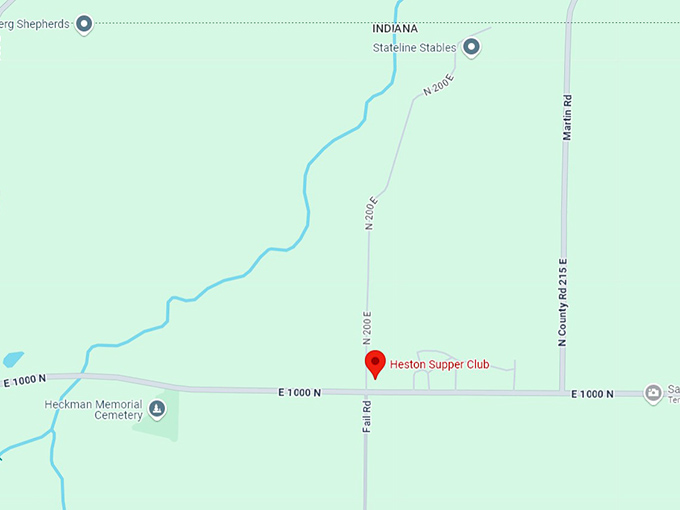 16. heston supper club map
