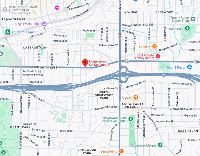 16. home grown ga restaurant map