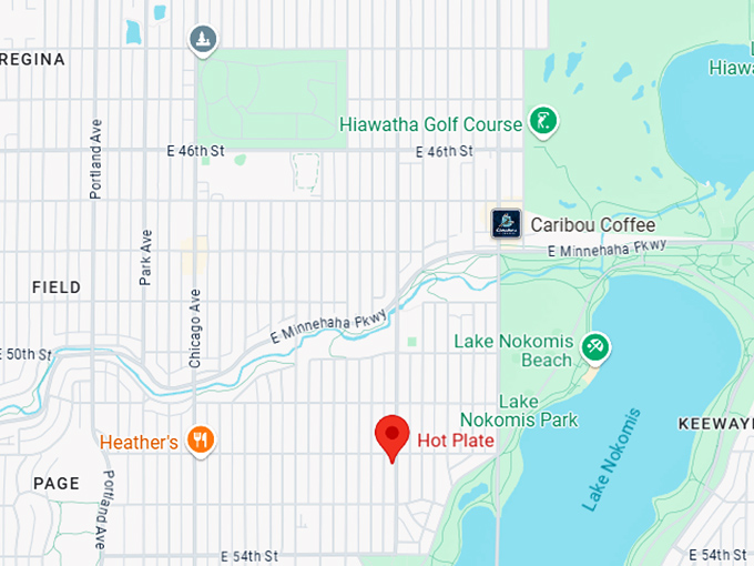 16. hot plate map