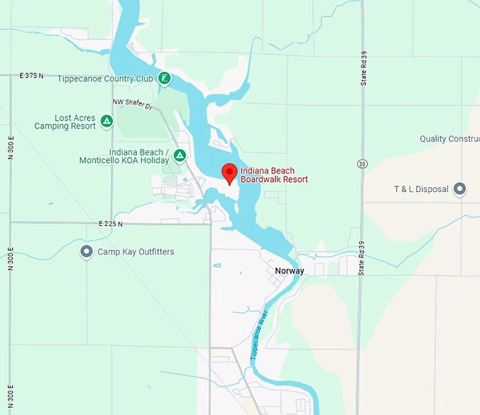 16. indiana beach boardwalk resort map