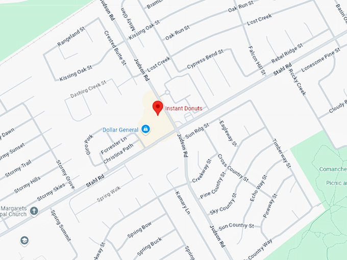 16. instant donuts map