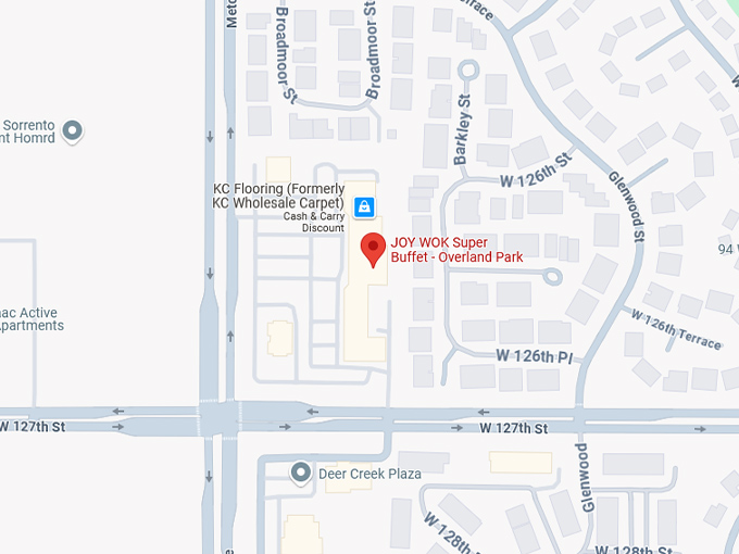 16. joy wok super buffet overland park map