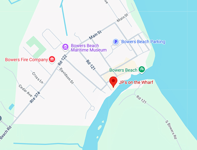 16. jp's on the wharf map