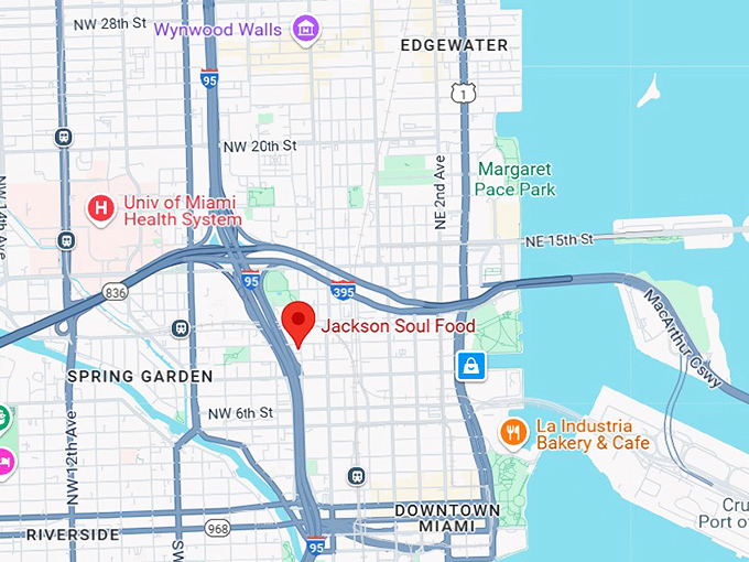 16. jackson soul food map