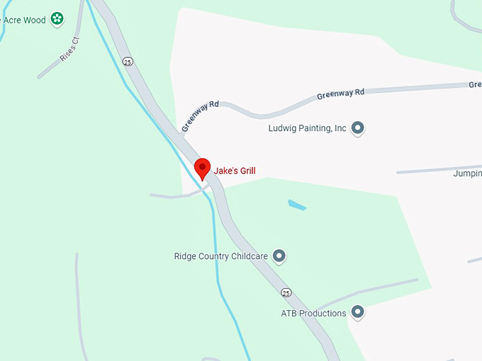 16. jake's grill map