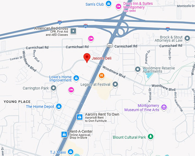 16. jason's deli map