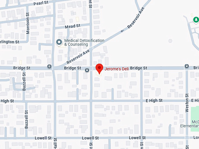 16. jerome's deli map