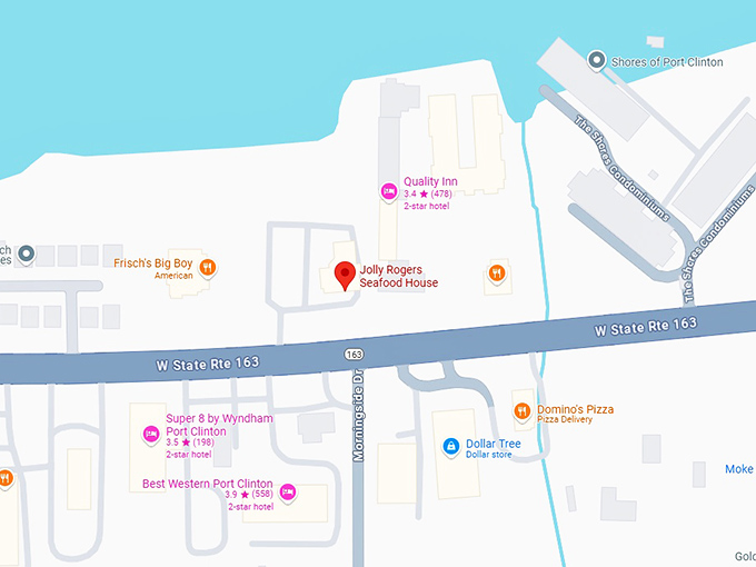 jolly rogers seafood house map