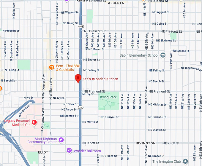 16. kee's #loaded kitchen map