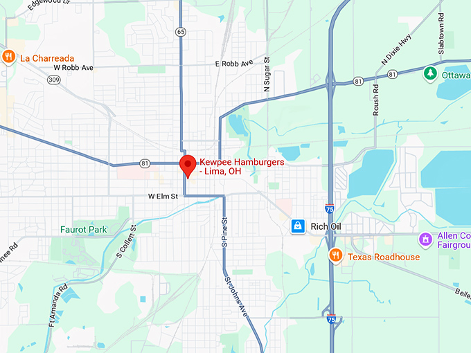 16. kewpee hamburgers lima, oh (111 n elizabeth st) map