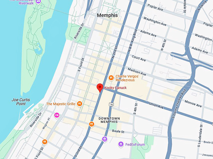 16. kooky canuck map