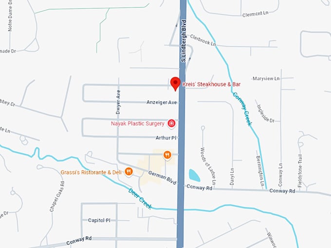 16. kreis' steakhouse & bar map