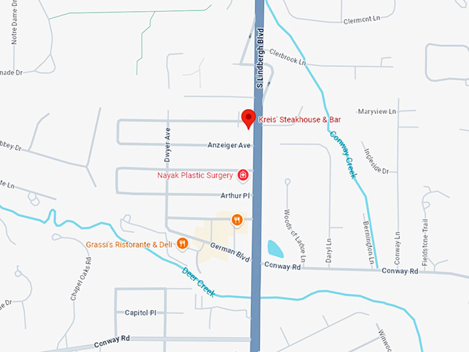 16. kreis' steakhouse & bar map