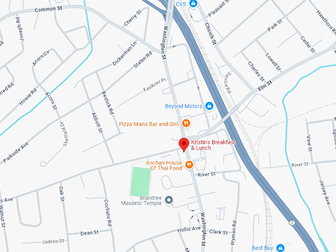 16. kristin's breakfast & lunch map