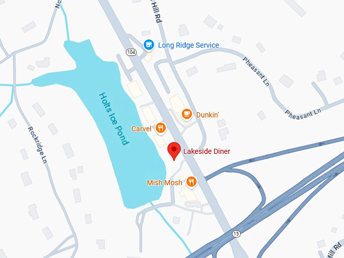 16. lakeside diner map