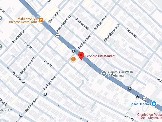 16. leonoro's restaurant map