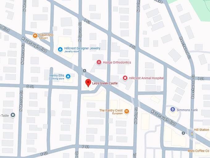 leo's greek castle map