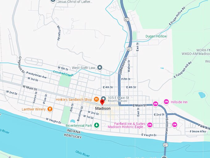 16. madison map