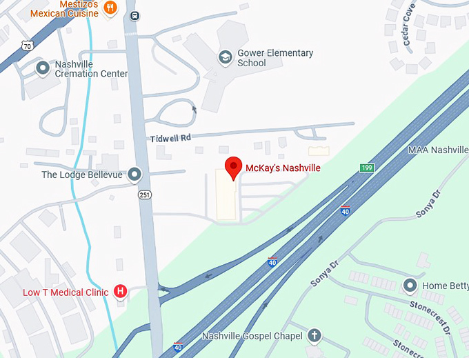 16. mckay's nashville map