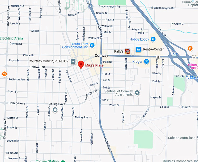 16. mike's place map