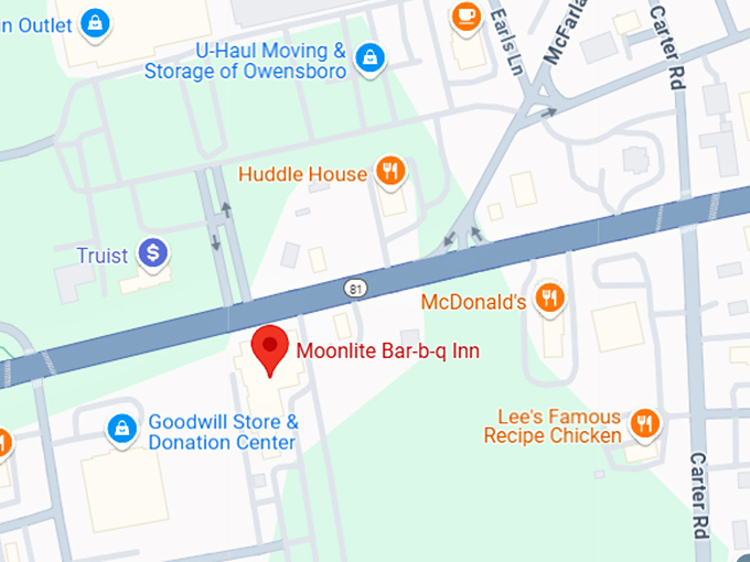 16. moonlite bar b q inn map