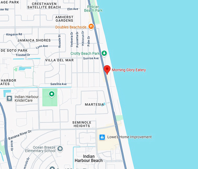 16. morning glory eatery, llc map