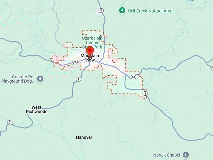 16. mountain view ar map