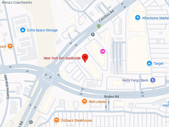 16. new york deli southside map